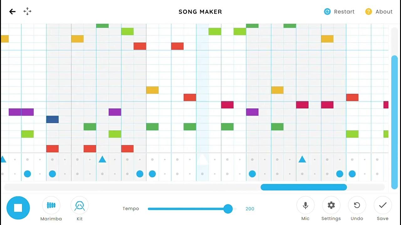 A song i made in song maker - Chrome Music Lab - Song Maker - YouTube