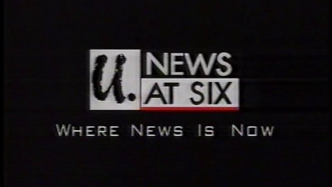 U. News At 6 promo - Where News Is Now (1997) - YouTube