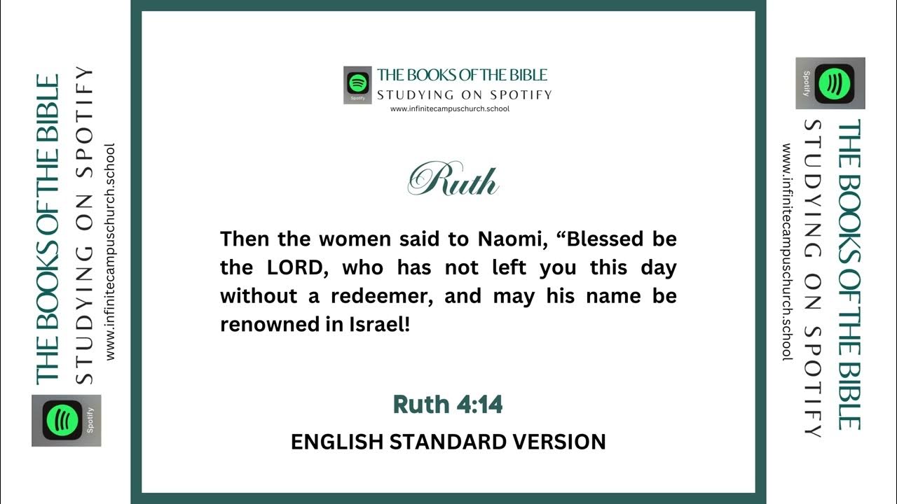 The Book Of Ruth Chapter 4 Verse 14 YouTube the-book-of-ruth-chapter-4-verse-14-youtube