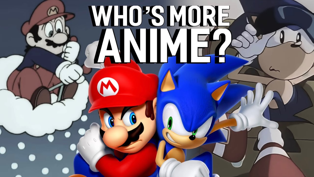 Analyzing Their Anime Forms: Mario Vs Sonic - YouTube