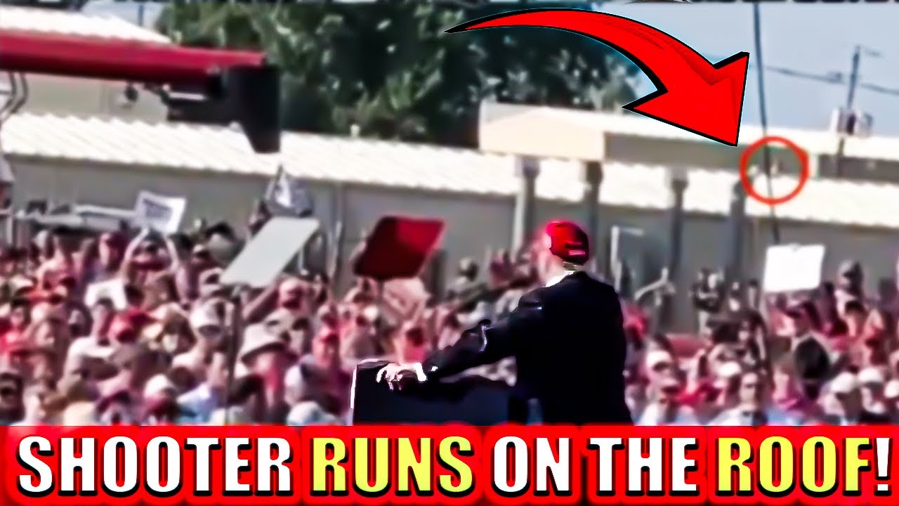 NEW Footage: Shooter Seen Walking On the Roof NEXT to the President ...