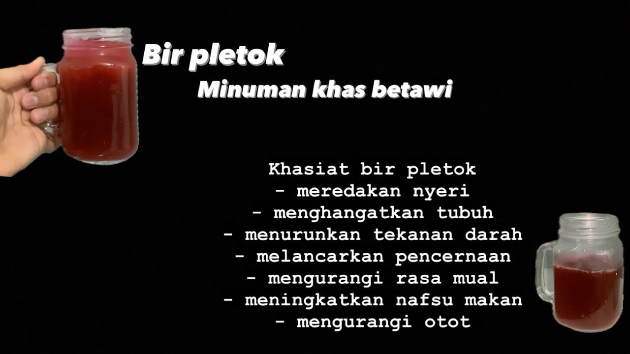 PRAKTIS !! Cara membuat bir pletok dengan mudah - YouTube