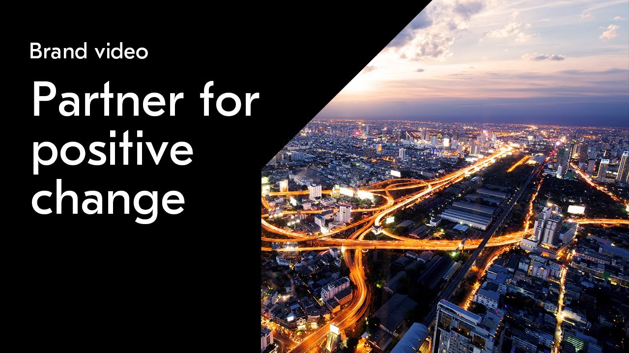 Partner for positive change - YouTube