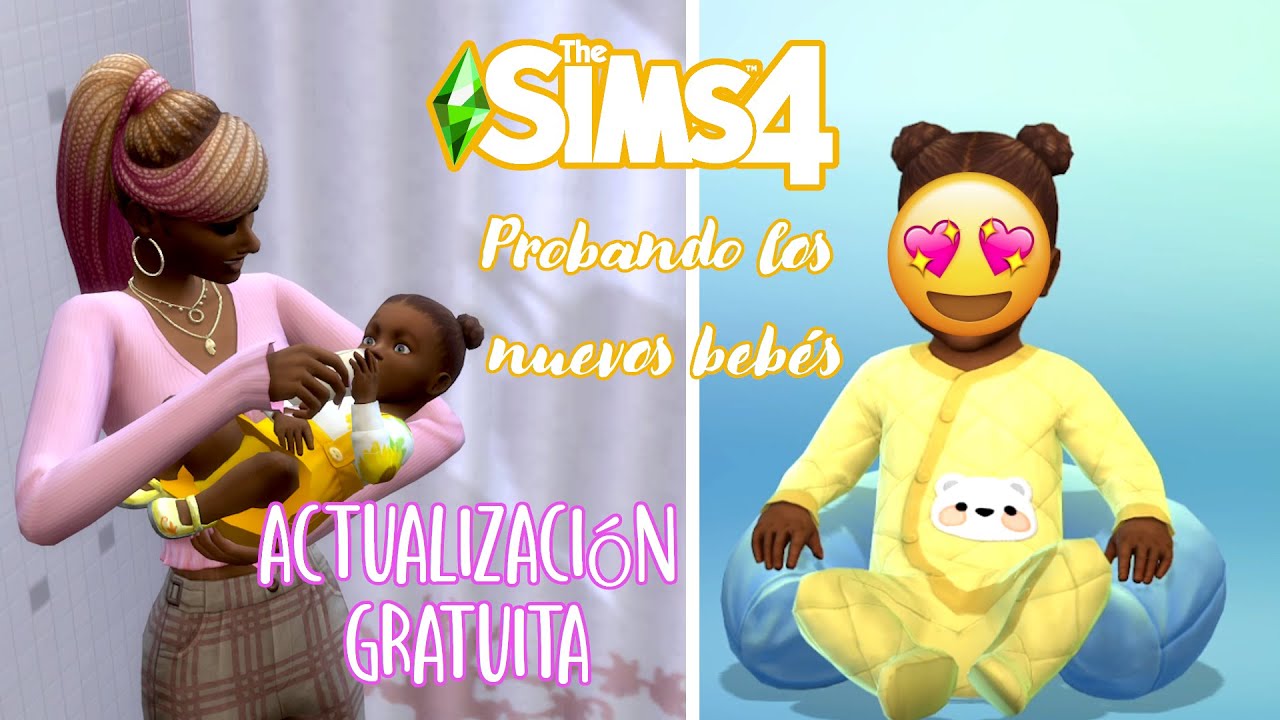 🍼👶🏽PROBANDO LA NUEVA ACTU👶🏽🍼 Los bebés son MUY CUTE!!! 😍 Parte 1 - Bebé probeta + CAS // LOS ...