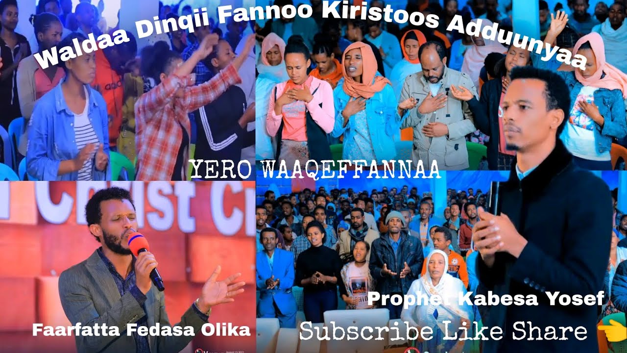 YEROO WAAQEFFANNAA | Waldaa Dinqii Fannoo Kiristoos Addunyaa ...