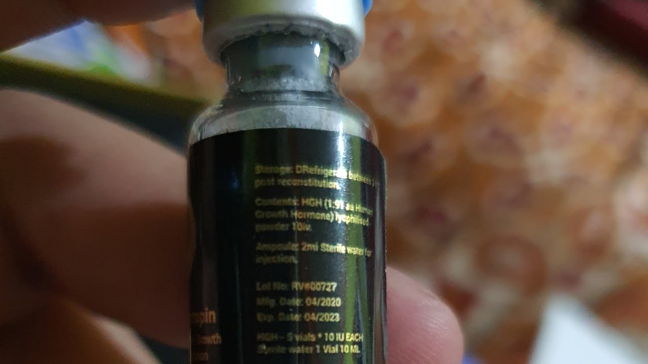 HGH Dosage and calibration according to Insulin Syringe 💉 - YouTube