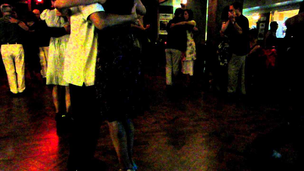 Tango dancing with Fado in Milonga d'A Barraca - YouTube