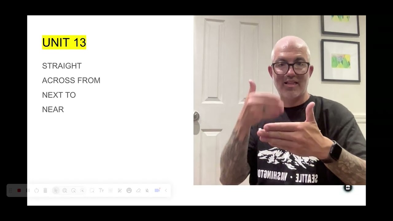 ASL Level 3 - Unit 13 Vocabulary - YouTube