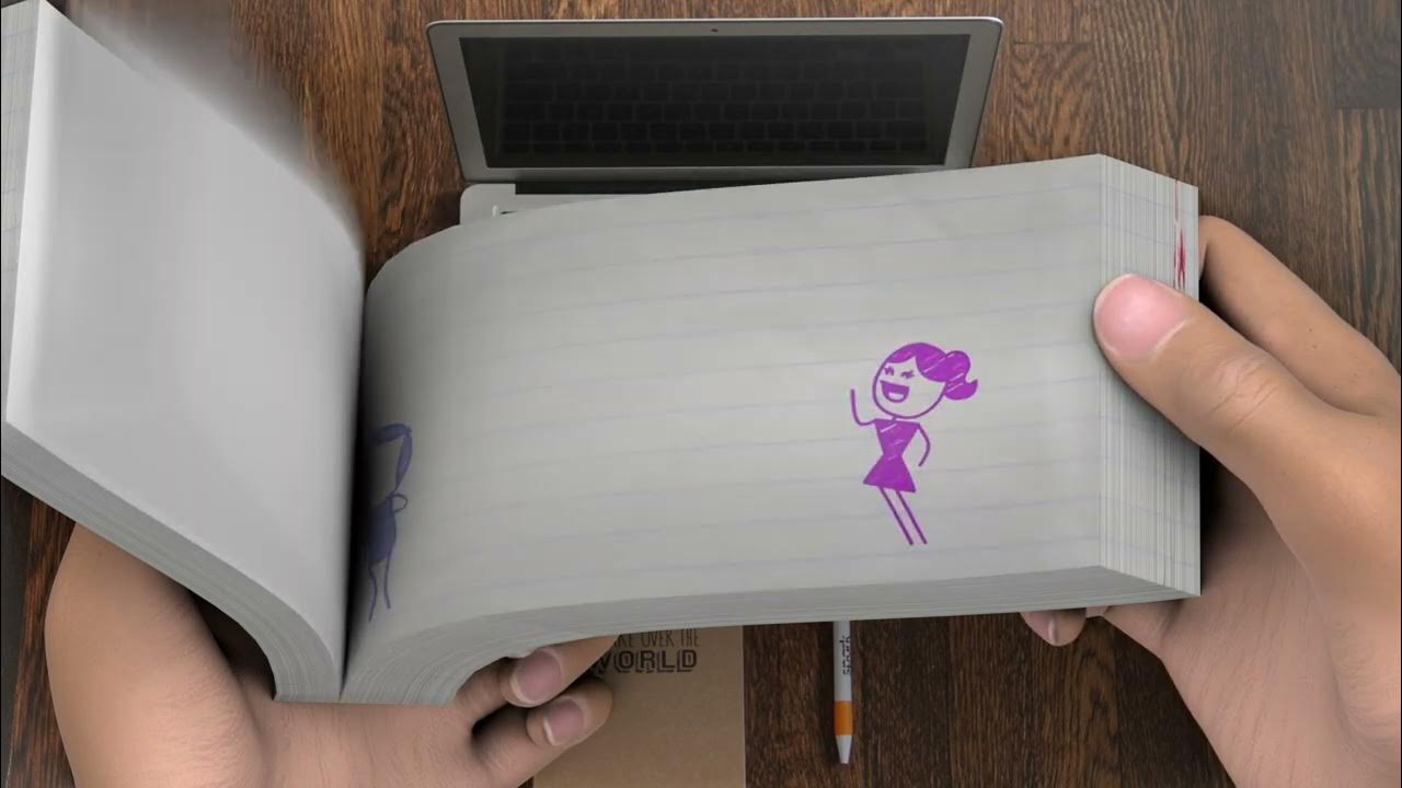Flipbook - "Animated Art: Colored Pencil Flipbook Showcase" - YouTube