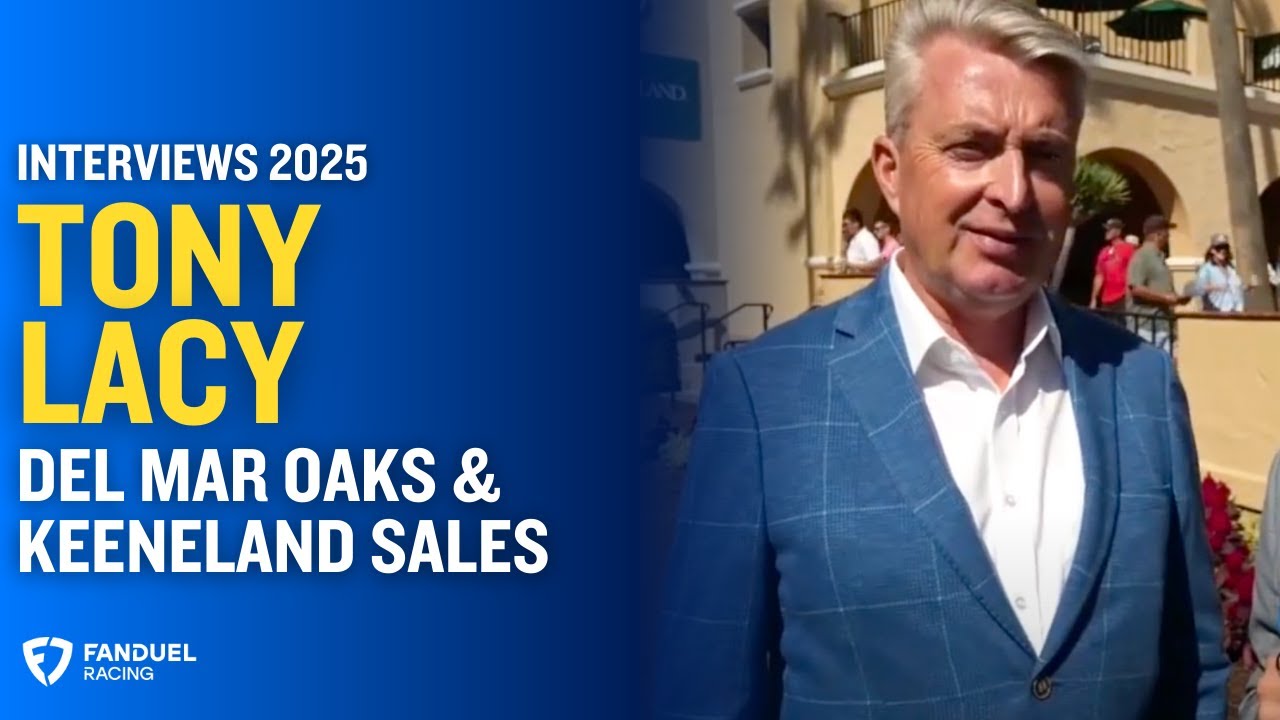 Tony Lacy of Keeneland Sales Talks Upcoming Sales & Del Mar Oaks - YouTube