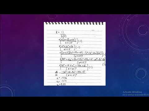 ROOT LOCUS TECHNIQUE Transient Response Design via Gain Adjustment - YouTube