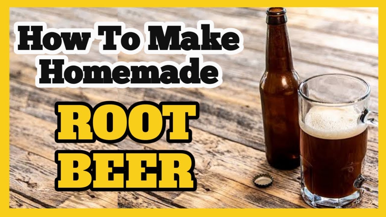How To Make Homemade Root Beer - YouTube