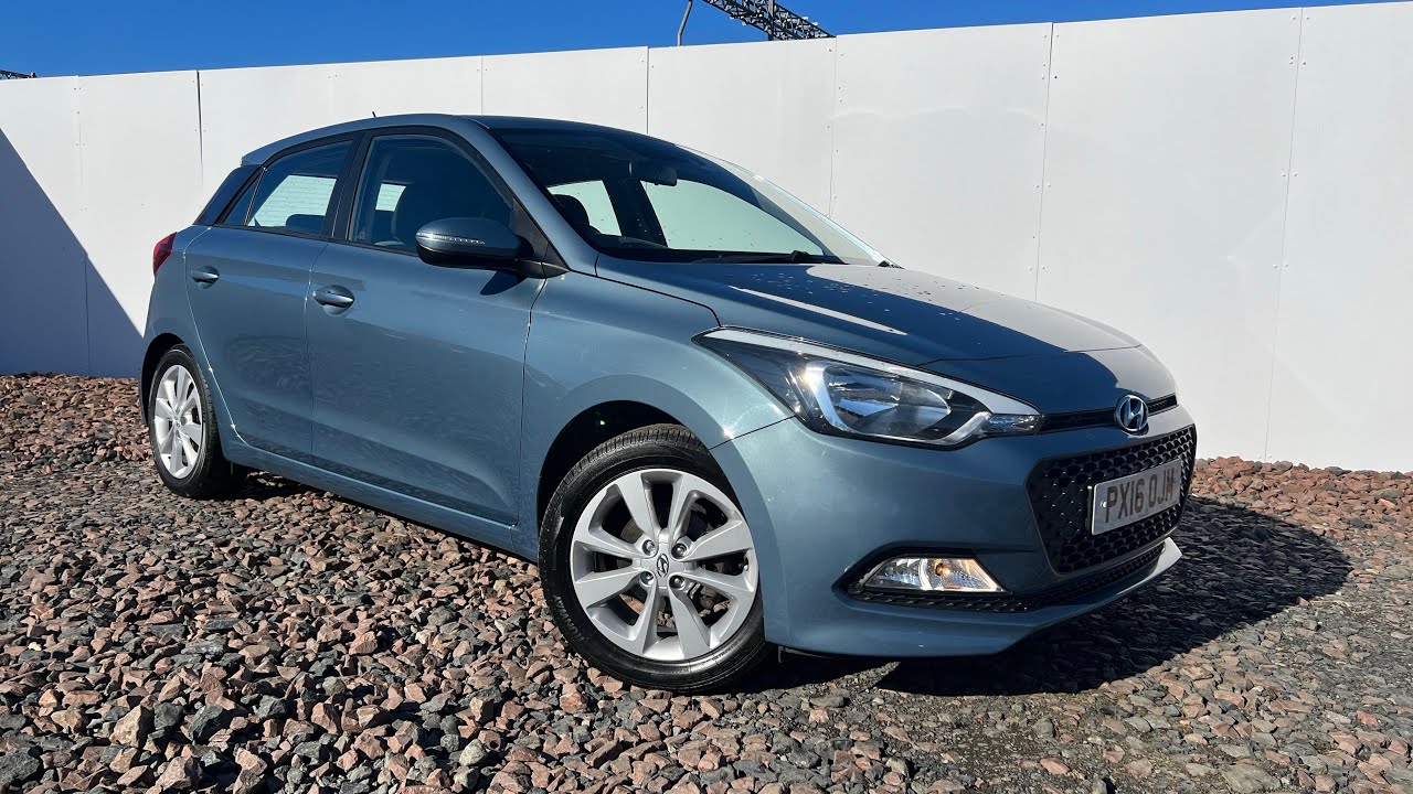 16 Plate Hyundai i20 1.2 Blue Drive SE 5dr @FrasersCars - YouTube