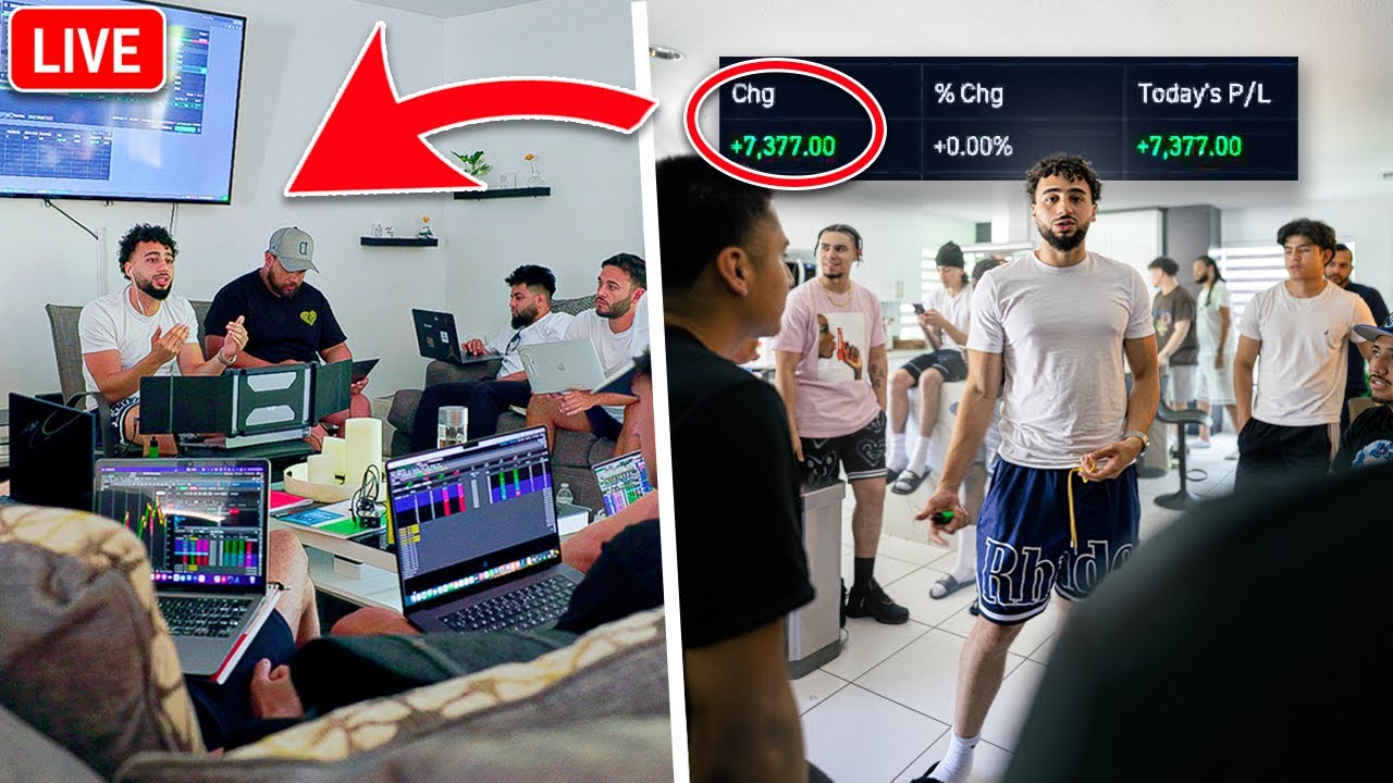Watch Me Make $7,000 Profit Live Trading - YouTube