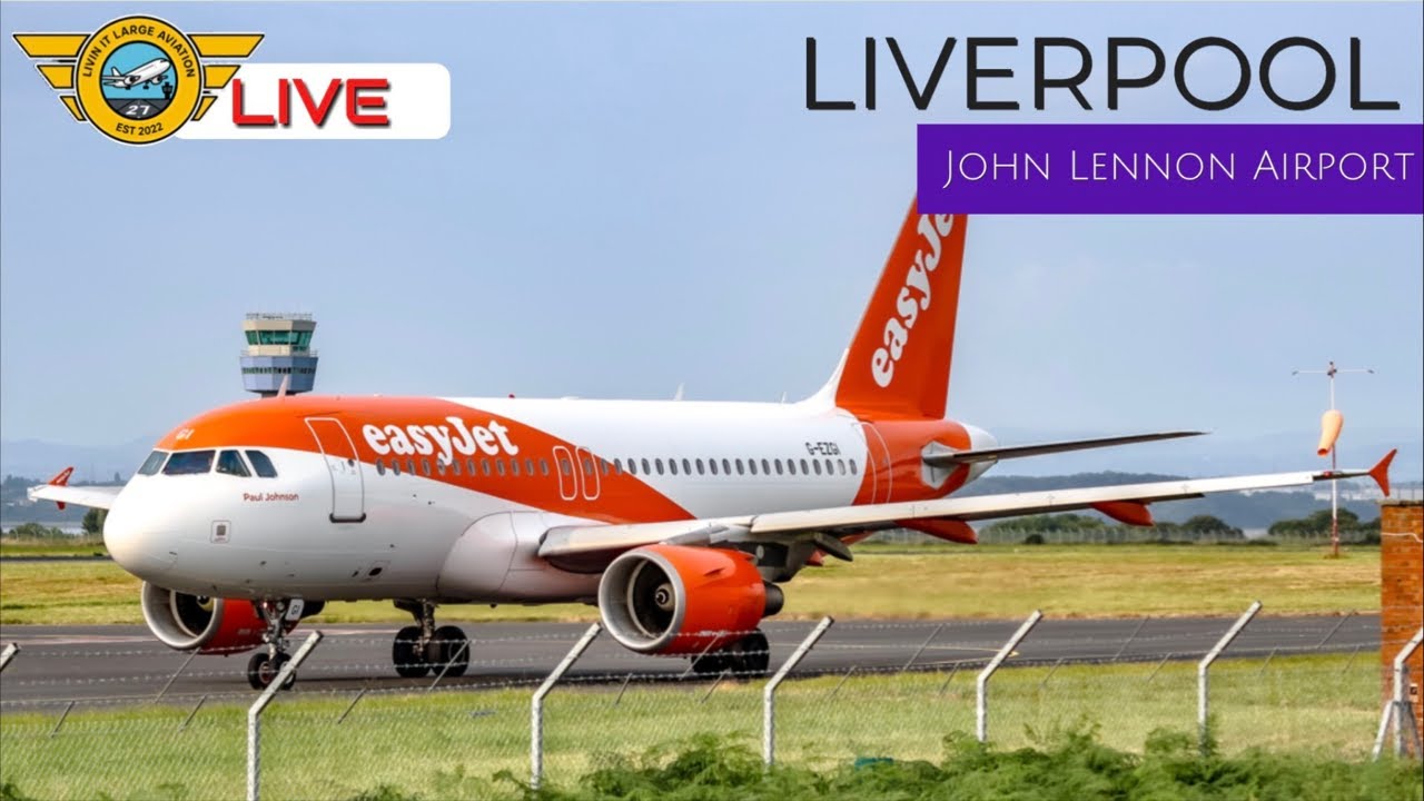 🔴LIVE🔴 Liverpool Airport (LPL) Plane Spotting - YouTube