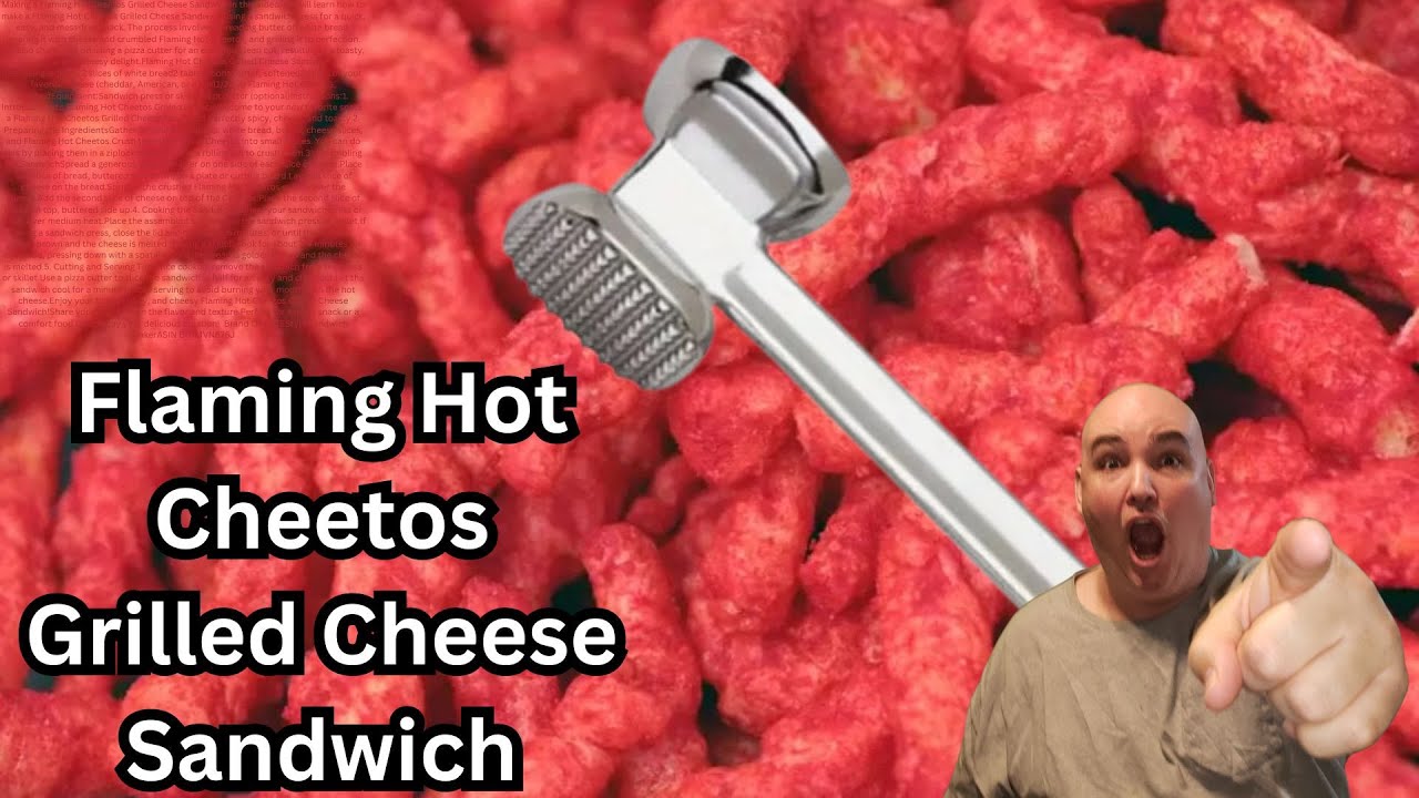 Flaming Hot Cheetos Grilled Cheese Sandwich Ovenete Electric Sandwich Maker Toastie Sandwich