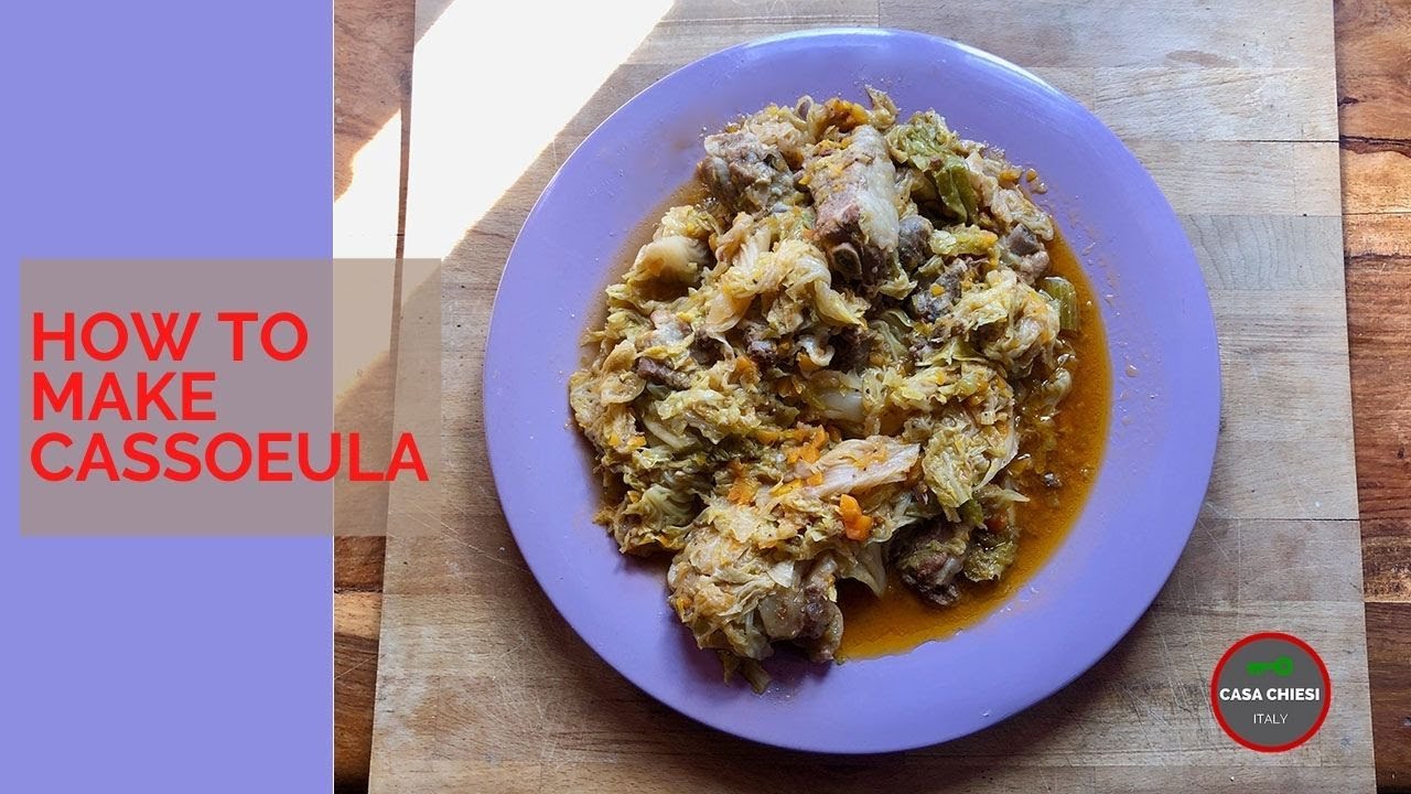 Cassoeula recipe : Traditional Milanese Pork & Cabbage - YouTube