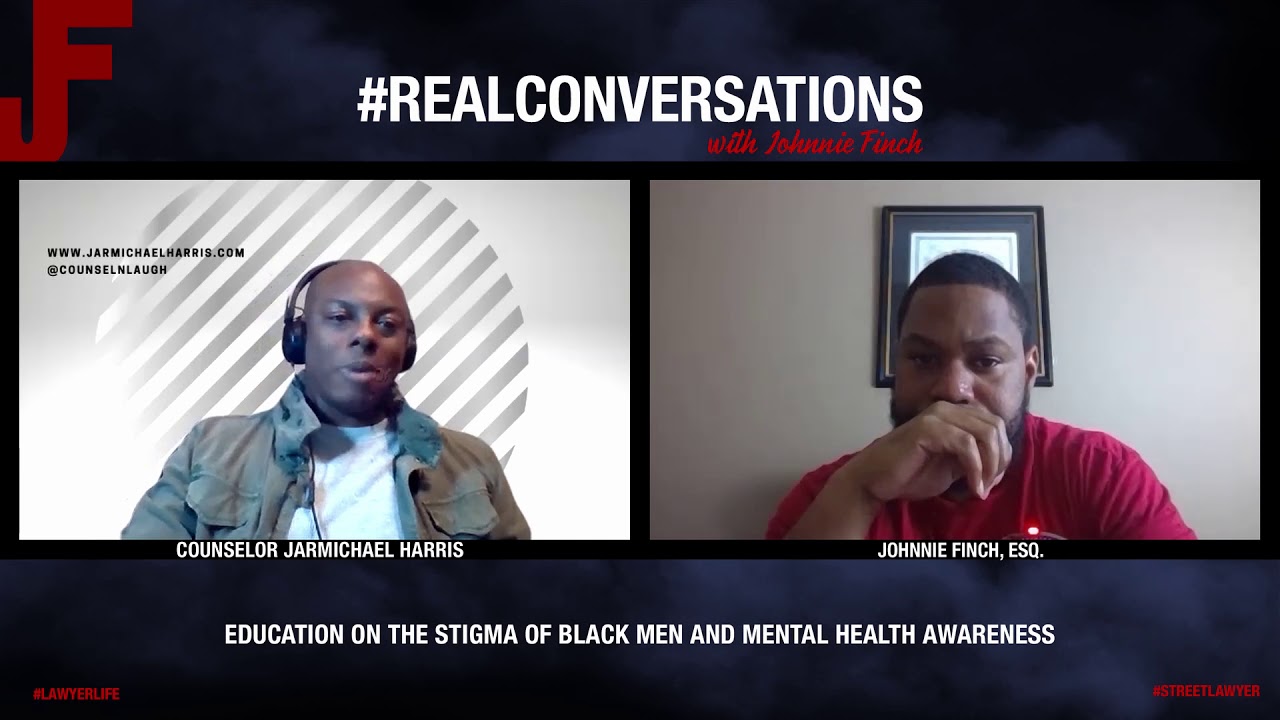 Johnnie Finch & Jarmichael Harris | Education on the stigma of Black ...