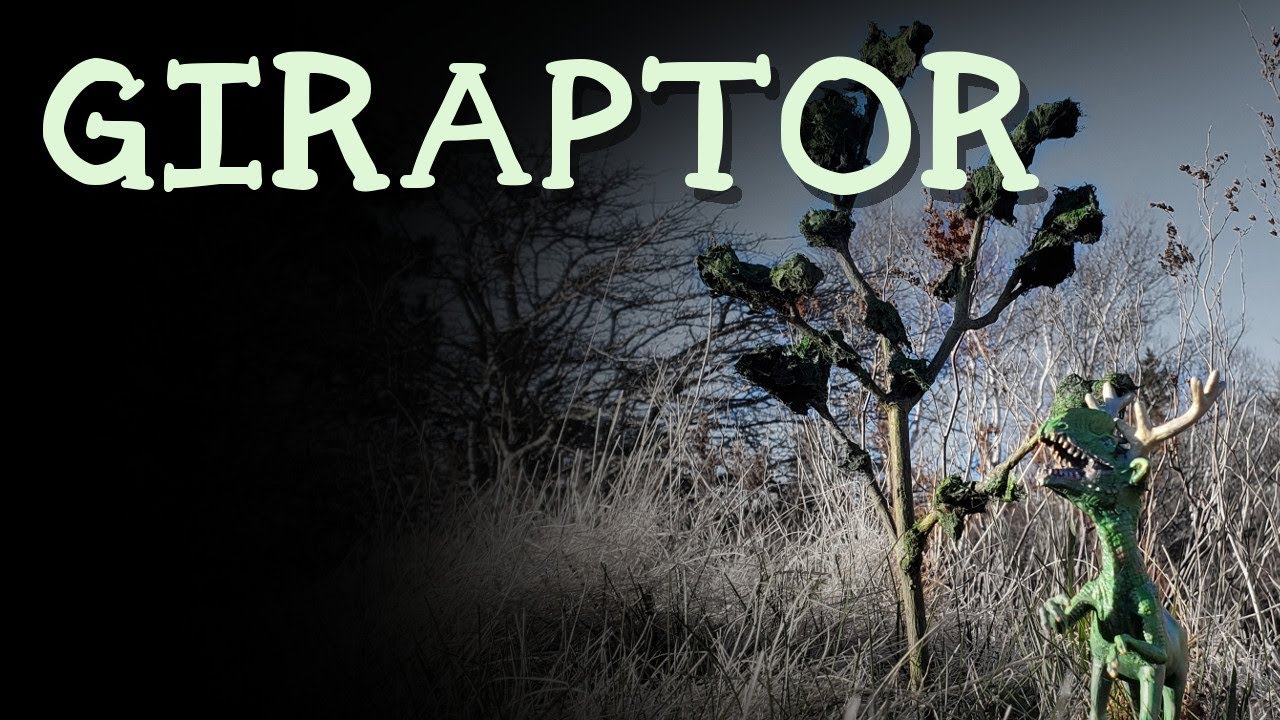 Making a GIRAPTOR Chimera by Kitbashing Plastic Toys - YouTube