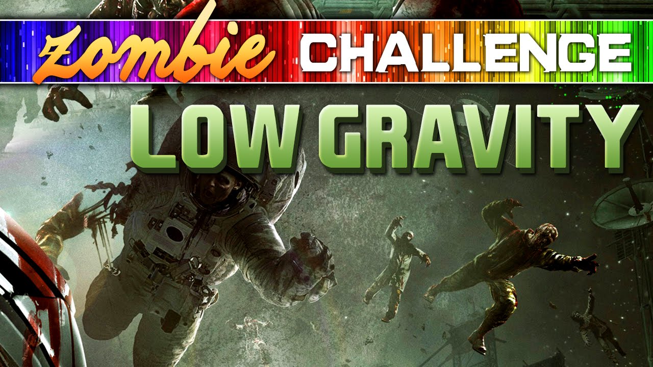 Call of Duty Zombies ★ LOW GRAVITY CHALLENGE - YouTube