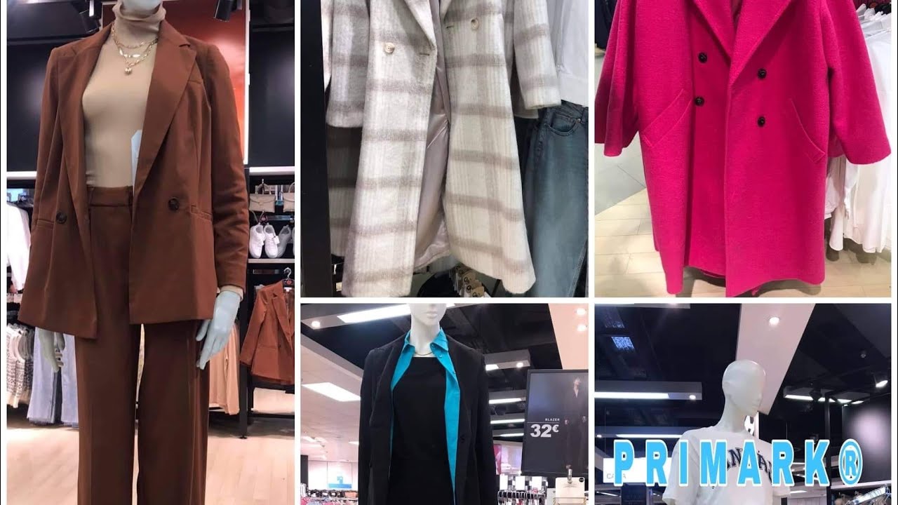 Lovely coats and beautiful colours -Primark Portugal - YouTube