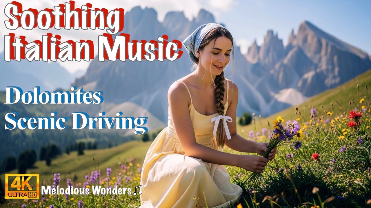 Italian Chill Music – Breathtaking Dolomites Road Trip #chillmusic # ...