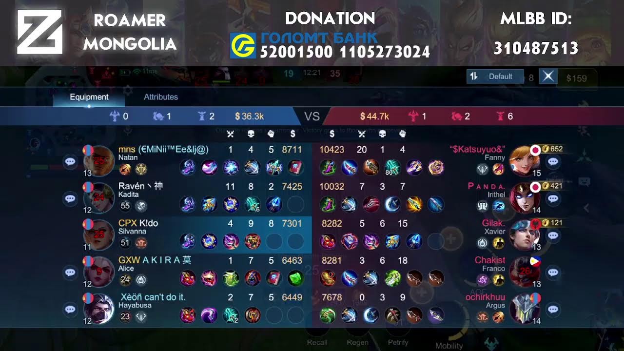 MLBB ROAM Live Stream - YouTube