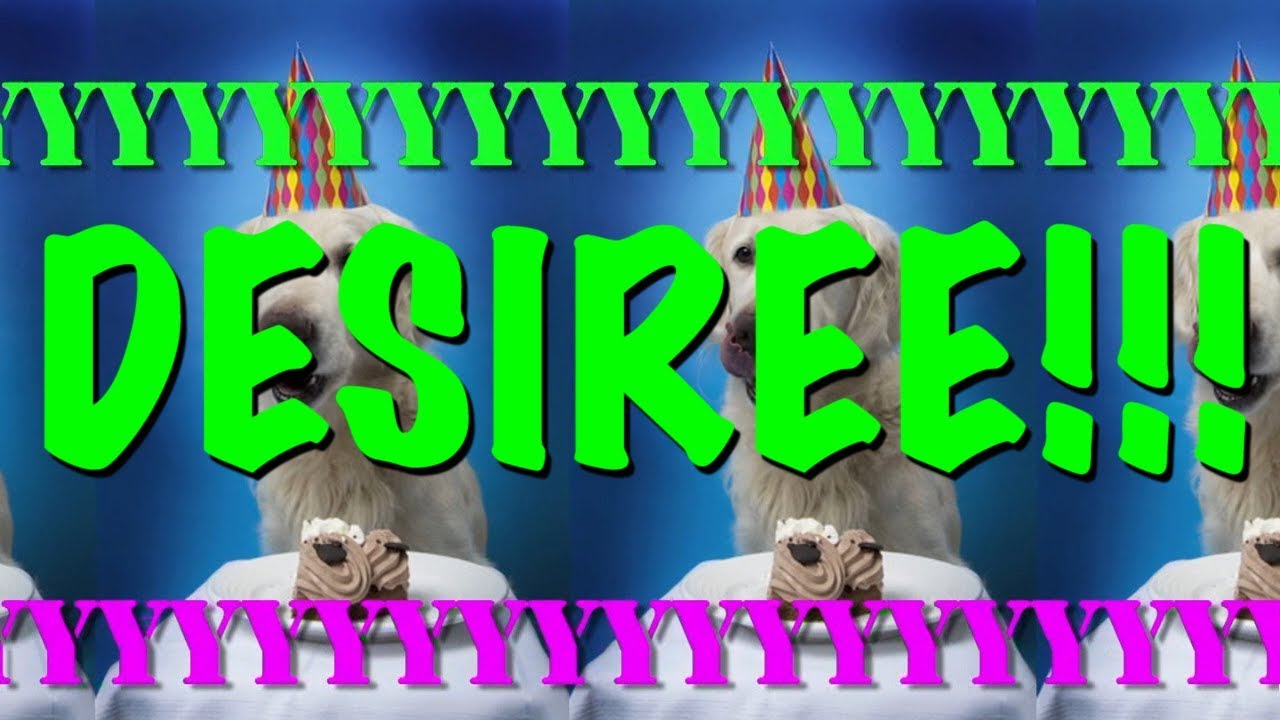 HAPPY BIRTHDAY DESIREE! - EPIC Happy Birthday Song - YouTube