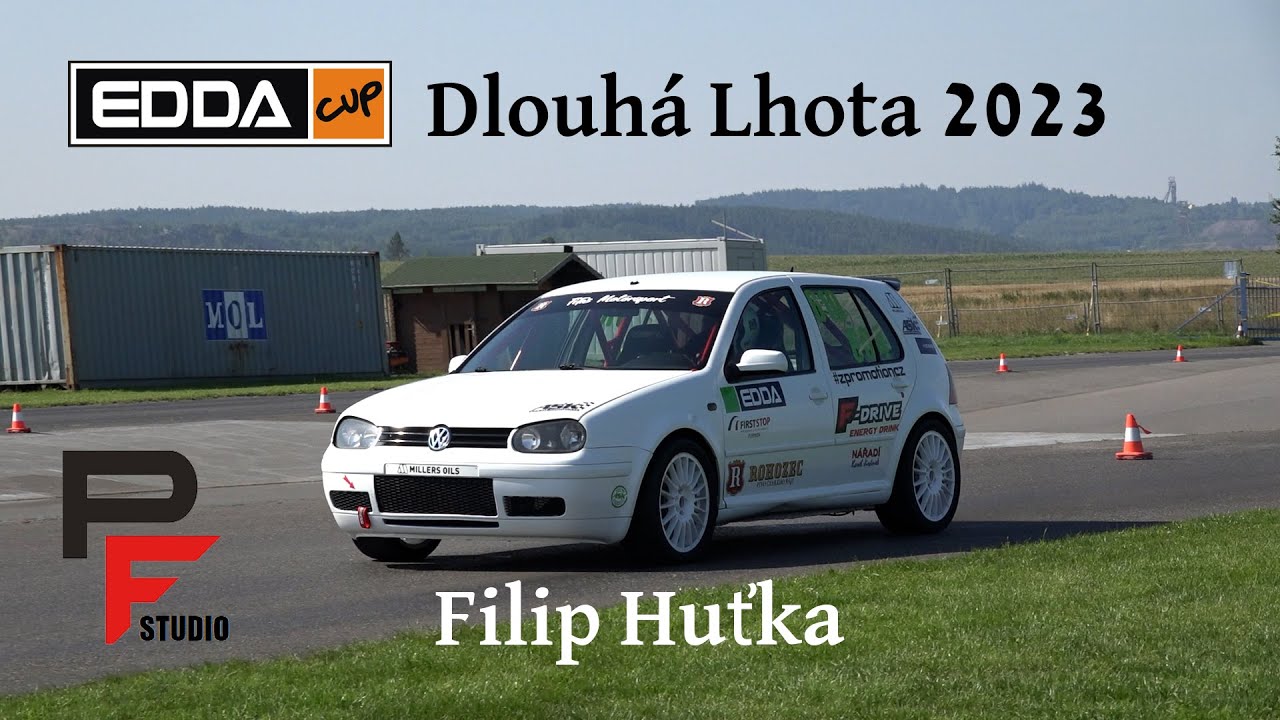 Filip Huťka - VW Golf TDI - EDDA CUP Dlouhá Lhota 2023 - YouTube