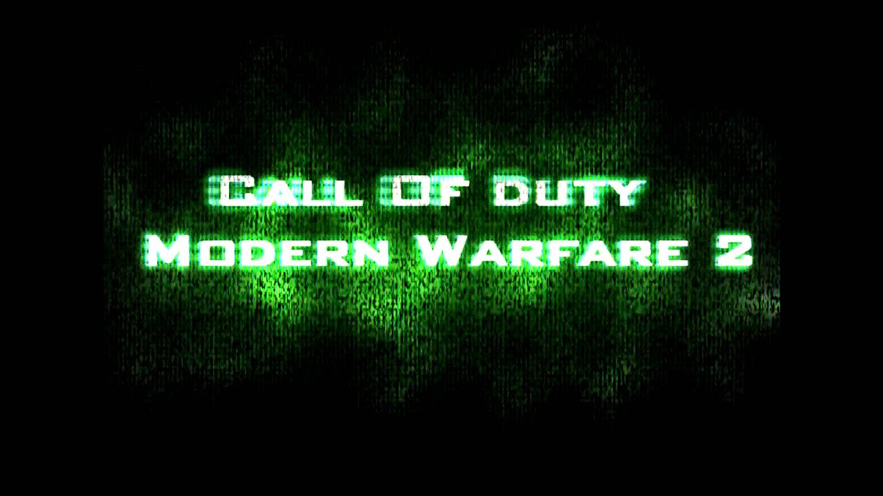 Call of Duty Modern Warfare 2 intro - YouTube