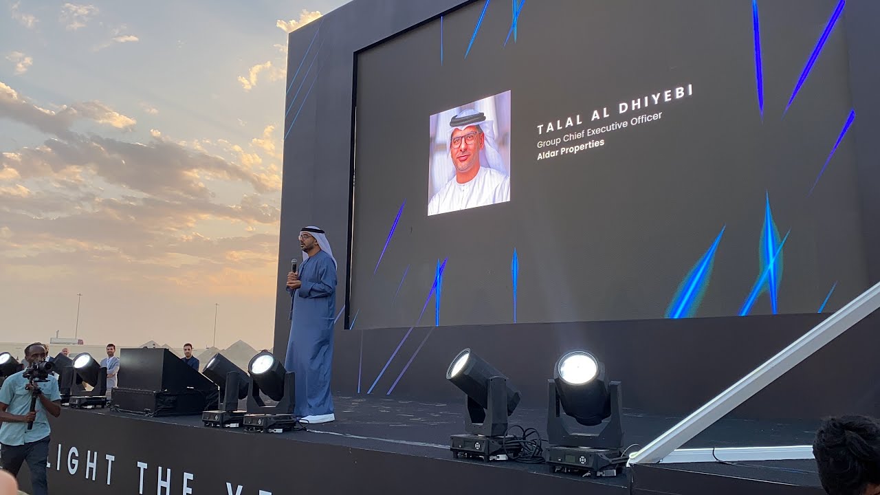 Aldar Group CEO - Talal Al Dhiyebi - Light The Year 2024 - YouTube