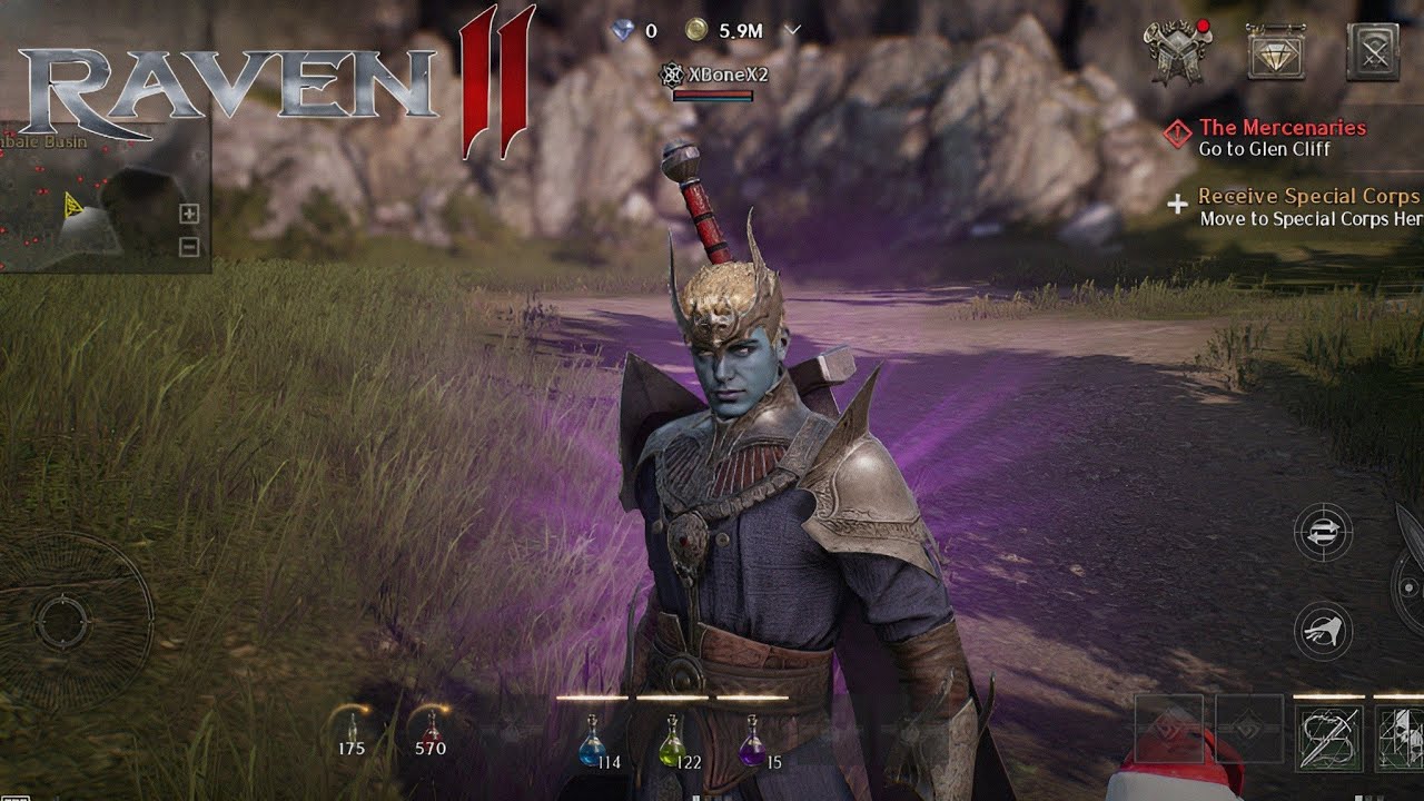 RAVEN 2 GAMEPLAY ENGLISH MMORPG FOR ANDROID/iOS WALKTHROUGH LEVEL 29 ...