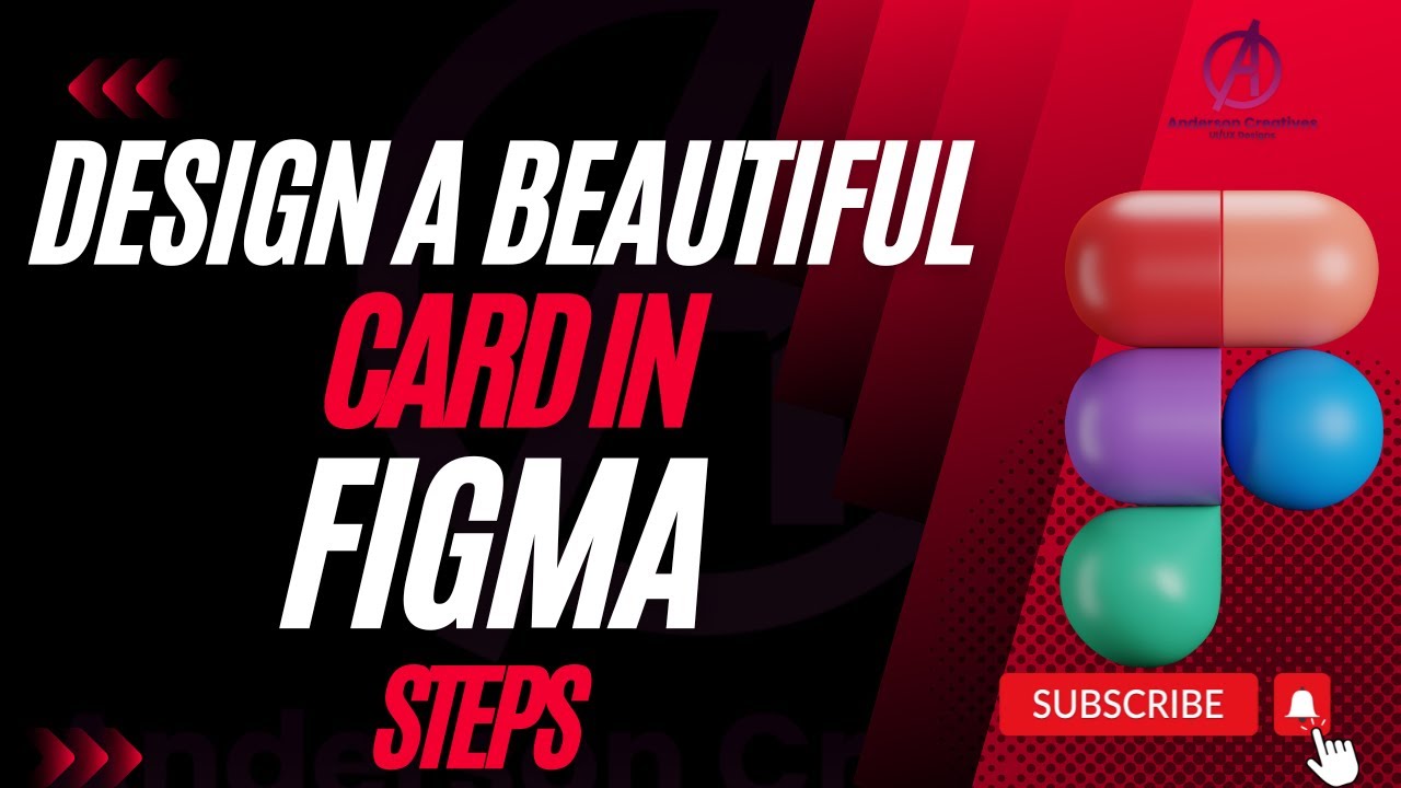 How to Design a beautiful CARD in Figma UI,UX Design - YouTube
