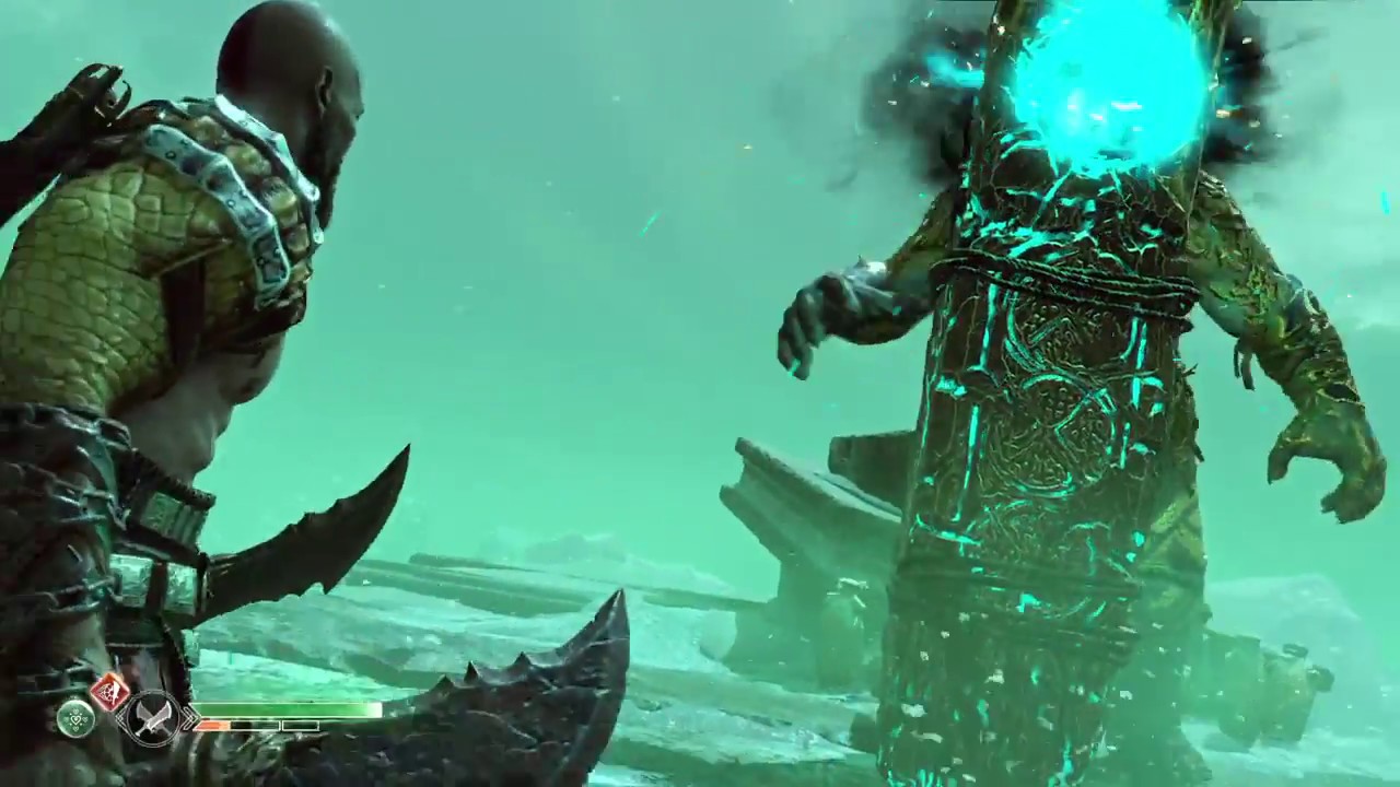 God of War. Killing the gatekeeper of Helheim. - YouTube