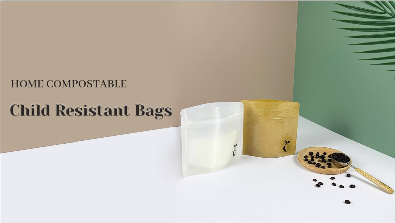 🌍 Eco-Friendly Revolution: 100% Home Compostable Child-Resistant Bags ...