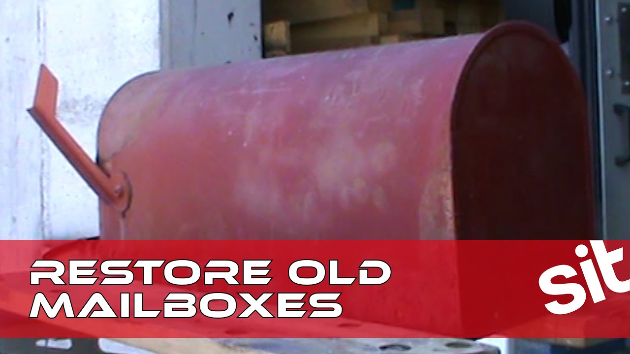HOW TO restore an old Mailbox with Brushes - SITBRUSH - YouTube