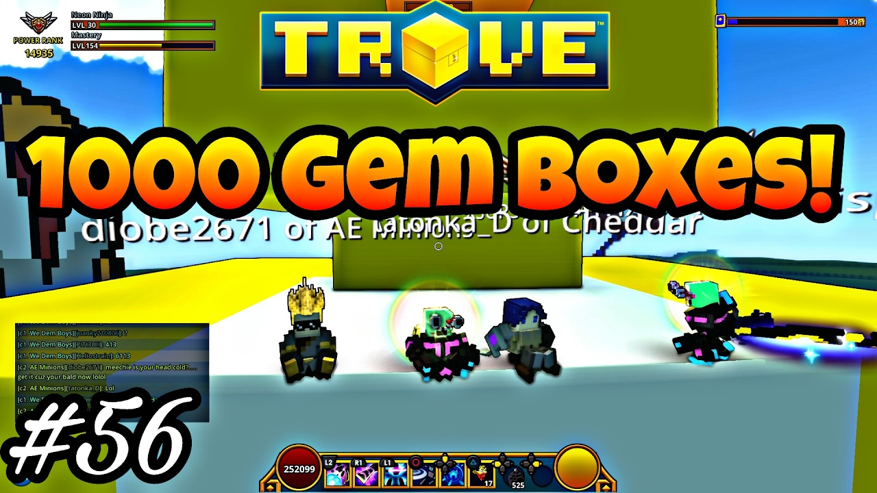 TROVE - I Get Perfect Water Gems Every Blue Moon (*There Is No Blue ...