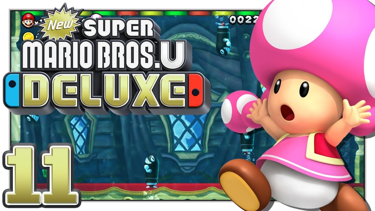 New Super Mario Bros. U Deluxe - So Many Bubbles! - Part 11 - YouTube