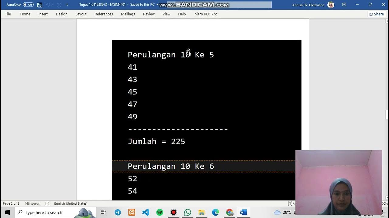 tugas 1 pemrograman berbasis perangkat bergerak - YouTube