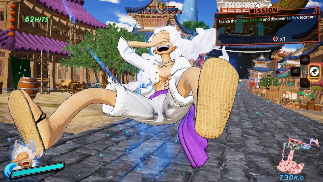 One Piece Pirate Warriors 4 | All Luffy Transformations Gear 1-5 - YouTube