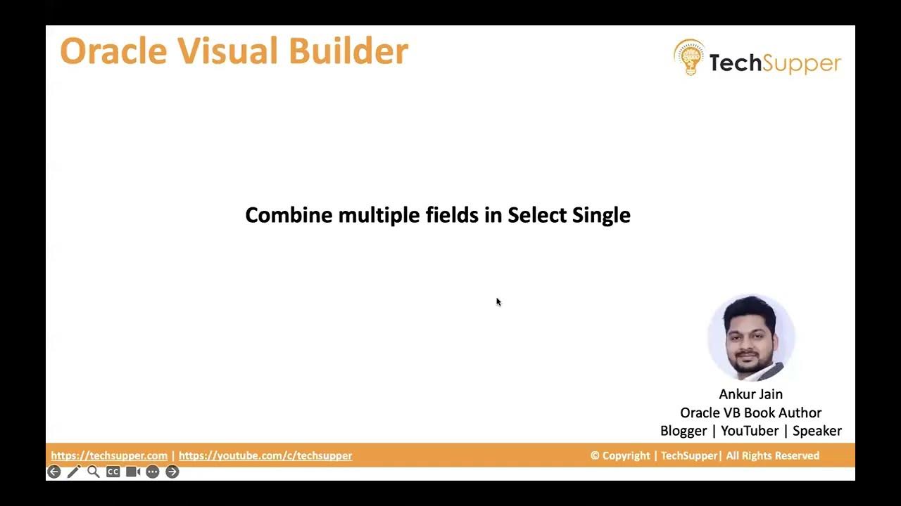 10. Combine multiple fields into Single for Select Single - YouTube