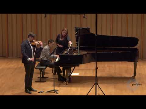 Nic Gerpe and Pasha Tseitlin play Jennifer Higdon's String Poetic, mvts. 1, 2, 3, 5