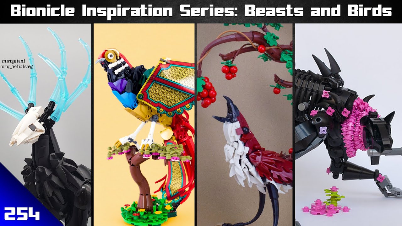 Bionicle Inspiration Series Ep 254 Beasts & Birds - YouTube
