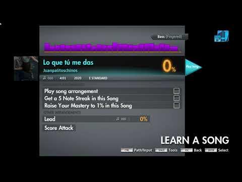 Juanpalitoschinos - Lo que tu me das (SR) | Rocksmith Bass - YouTube