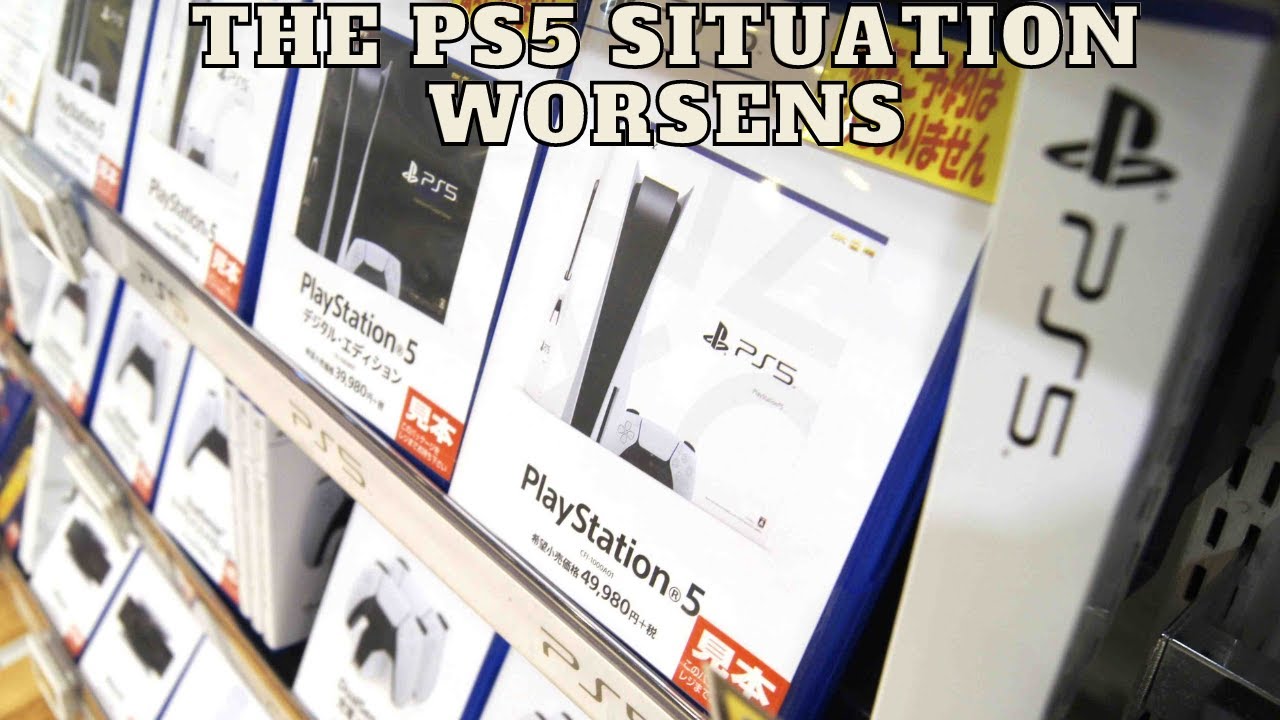 THE PS5 / PLAYSTATION 5 SITUATION GOT A WHOLE LOT WORSE... MISSING ...
