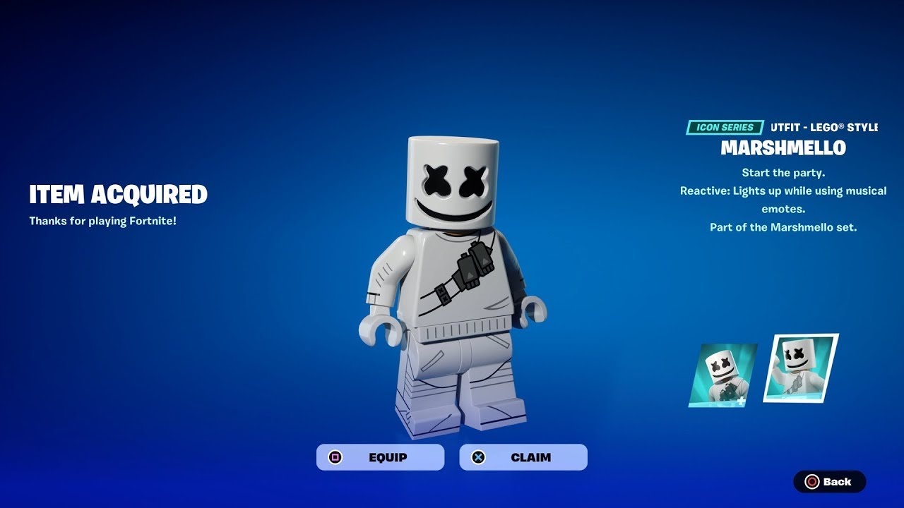 BUYING THE MARSHMELLO BUNDLE IN FORTNITE - YouTube