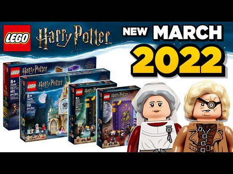 LEGO Harry Potter 2022 March Sets OFFICIALLY Revealed