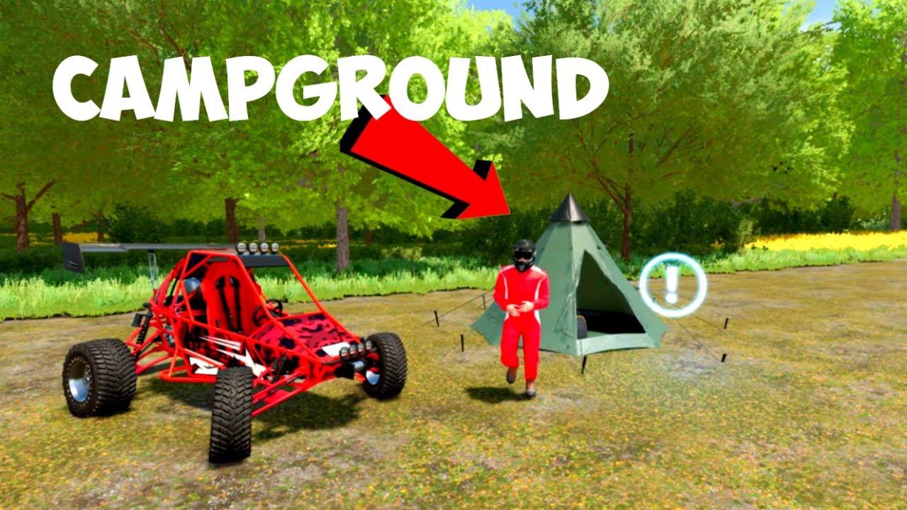 Starting a new campground business!!! #farmingsimulator22 #viral # ...