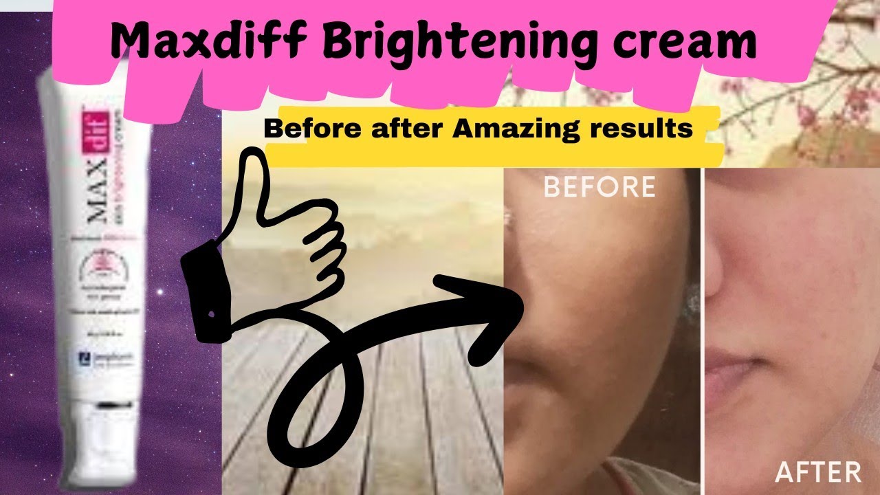 Maxdiff Brightening Cream | Prons & cons - YouTube