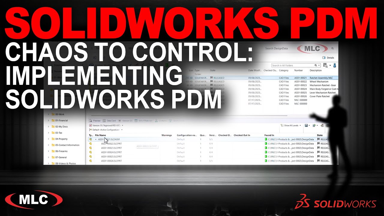 Implementing SOLIDWORKS PDM | From Chaos to Control - YouTube